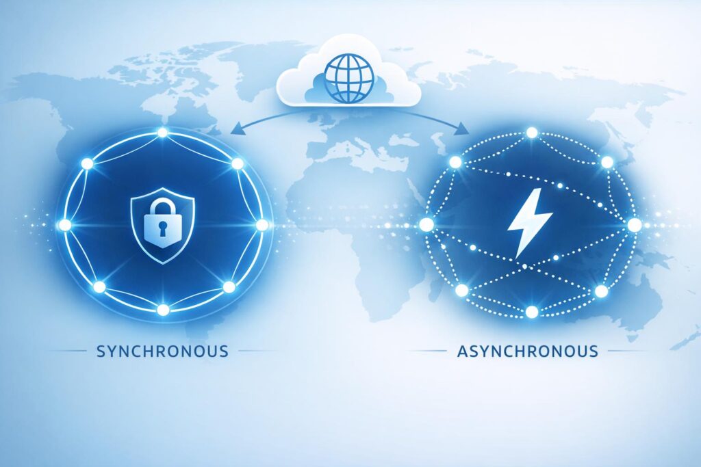 Asynchronous vs Synchronous Replication for Multi-Region Clouds ...